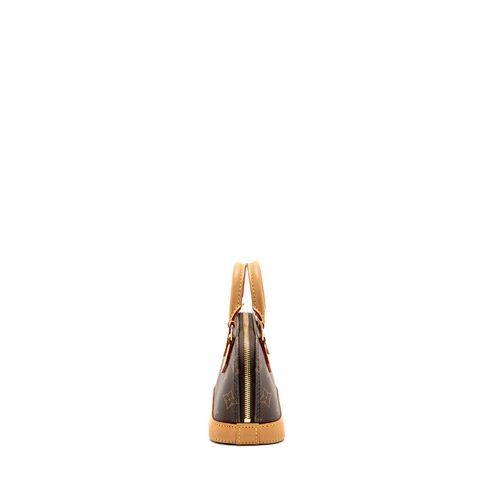 Louis Vuitton Nano Alma Monogram Canvas GHW