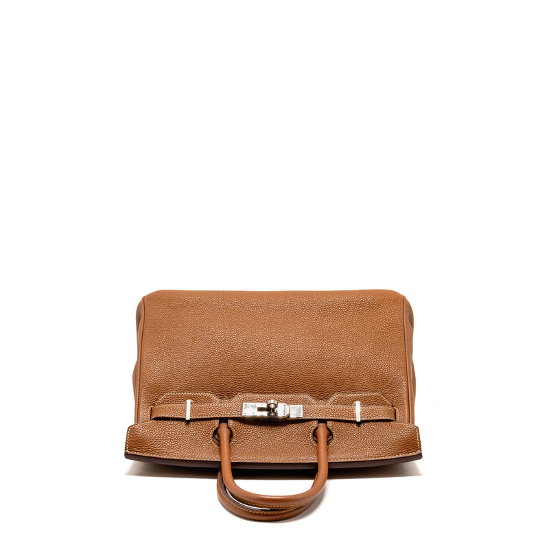 Hermes Birkin 30 Togo Gold SHW Stamp Square G