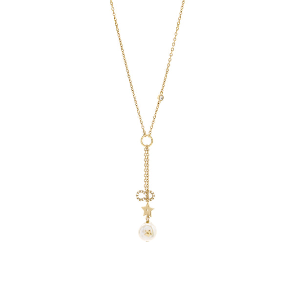 Dior shiny d necklace store