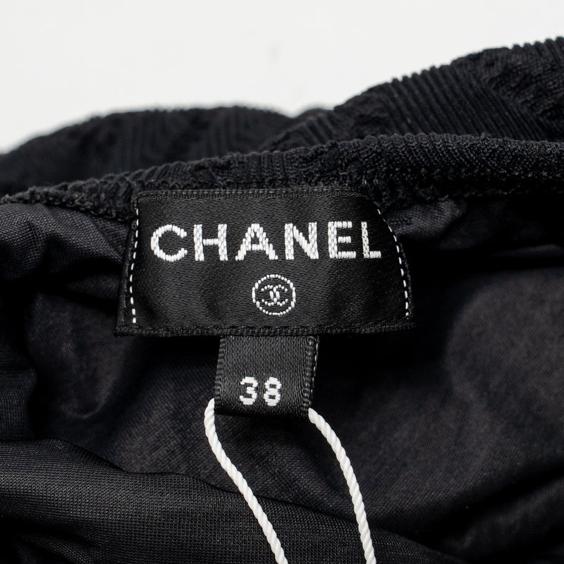 Chanel Size 38 22M Swimsuit Polyamide/Polyurethane Black