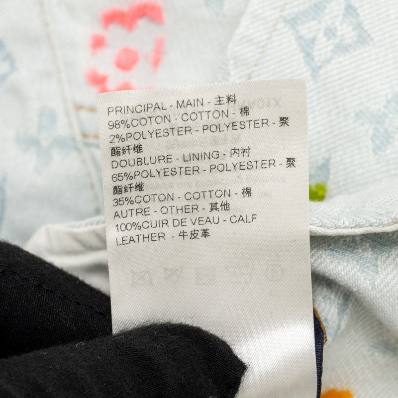 Louis Vuitton Size 50 Tyler, The Creator Monogram Denim Jacket Cotton/