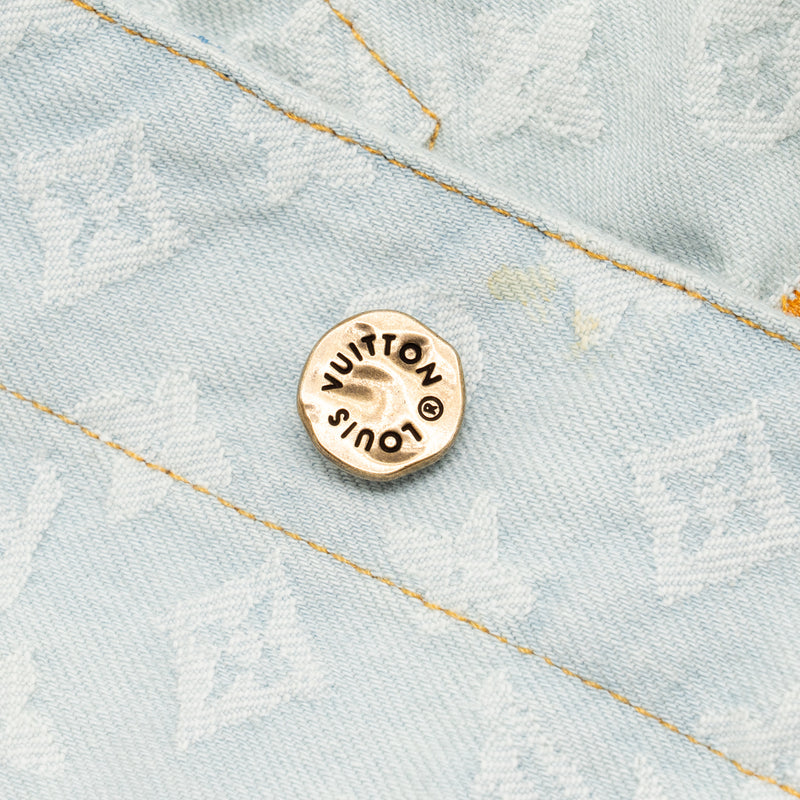 Louis Vuitton Size 50 Tyler, The Creator Monogram Denim Jacket Cotton/