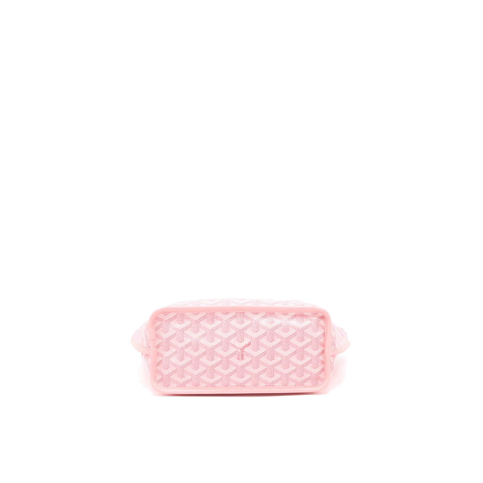 Goyard Limited Edition Anjou Mini Bag Canvas/Calfskin Pink SHW